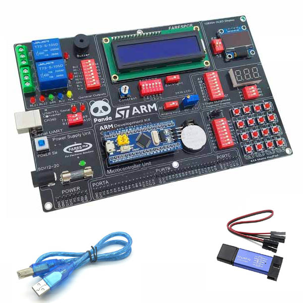 Kit ARM (Panda) Development & Training System Based on STM32F103C8T6 | RAM Electronics website